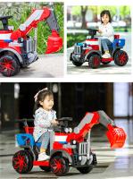 China Unisex 6V Electric Ride On Construction Truck Car with Music for Kids 3-8 Years for sale