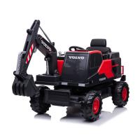 China Unisex Electric Excavator Ride On Car for Kids 2 Seats Children Digger Toy 162cm for sale