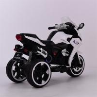 China PP Plastic 6V Electric Ride On Car for Children Double Drive Battery Powered Baby Motorcycle 20W for sale