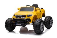 China Licensed Ride On Car for Kids 122x104x74cm Wine Red 2x12V7AH Battery 4x35W Motor for sale