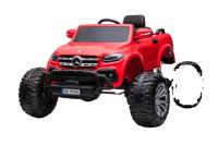 China Licensed Ride On Car for Kids 122x104x74cm Wine Red 2x12V7AH Battery 4x35W Motor for sale