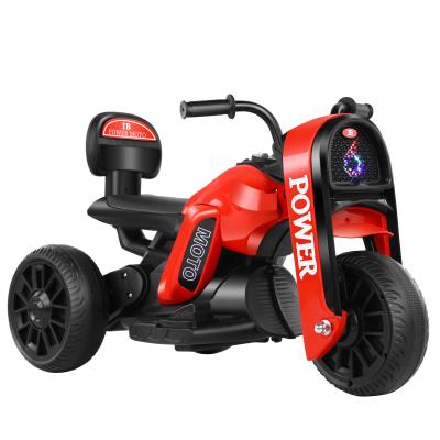 China Customizable Kids Electric Motorcycle Ride On Car 20W Motor 20kg Max Load with Music and Lights for sale
