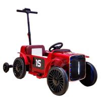 China Children Electric Ride On Car Tractor with Trailer 12V Battery 2 Seater for Kids Ages 2-7 for sale