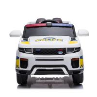 China Electric Ride on Car with Remote Control Police Style Toy Car for Kids 108cm 2 Motor for sale