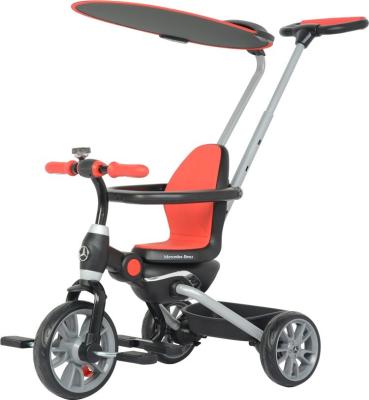 China Blue Baby Folding Tricycle Ride On Car 10.61kg G.W. 8.66kg N.W. for Kids 2 to 7 Years for sale