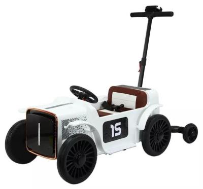 China Plastic PP 12V Electric Ride On Toy Car with Parental Remote Control and Trailer for Kids 2-7 Years for sale