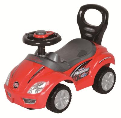 China Plastic Children Ride On Car for 2 Year Olds 62.5cm Carton Size Hand Push Toy 23kg Max Load for sale