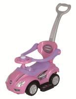China Plastic Children Ride On Car for 2 Year Olds 62.5cm Carton Size Hand Push Toy 23kg Max Load for sale