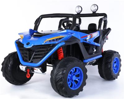 China Electric Ride On Toy 131x90x93cm Children Two Seater with 12V7A Battery Bluetooth Music Lights for sale