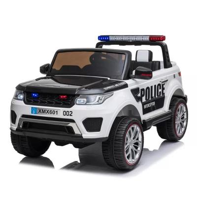 China 12V Electric Police Ride On Car with Remote Control for Kids 2-7 Years Unisex SUV Toy for sale