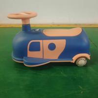 China Green Plastic Baby Balance Car Ride On Toy for Children 3-8 Years Battery Powered Silent Flashing Wheels for sale