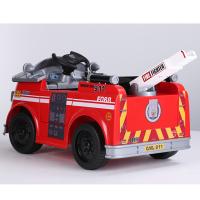 China 6V 12V Electric Ride On Car Fire Track Toy for Kids Ages 2-7 with LED Lights for sale