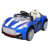 China Plastic LED Front Light Electric Ride On Car for Kids 6V 12V Battery Powered for sale