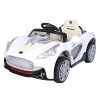 China Plastic LED Front Light Electric Ride On Car for Kids 6V 12V Battery Powered for sale