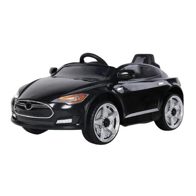 China Kids Electric Ride On Car Two Seats 6V Battery Powered Toy for Ages 3-8 Yellow for sale