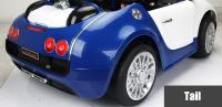 China Remote Control Children Electric Ride On Car Plastic 550x2 Motor 119x71x54cm for sale
