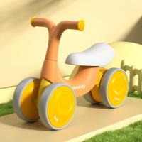 China Orange Green Plastic Baby Balance Car Twister Ride On Toy for 1-2 Years 4 Wheels for sale