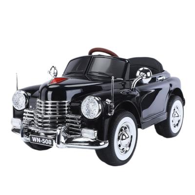 China 12V Electric Kids Ride On Car with 2.4G Remote Control Dual Drive 380 Motor Paint Red Black for sale