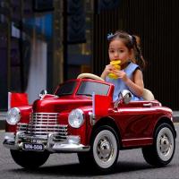 China 12V Electric Kids Ride On Car with 2.4G Remote Control Dual Drive 380 Motor Paint Red Black for sale