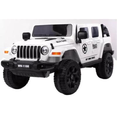 China 12V 4WD Remote Control Kids Electric Ride On Car with LED Lights and Music for Ages 2-7 for sale