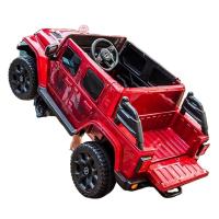 China 12V 4WD Remote Control Kids Electric Ride On Car with LED Lights and Music for Ages 2-7 for sale