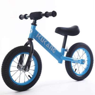 China Children Balance Bike No Pedal Ride On Car for 2-7 Years 82x52x36cm Black for sale