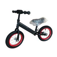 China Children Balance Bike No Pedal Ride On Car for 2-7 Years 82x52x36cm Black for sale