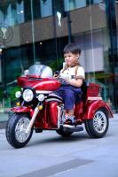 China 12V Battery Powered Ride On Motorcycle for Kids 3-8 Years with 380 Dual Motor for sale