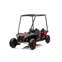 China 24V 4x4 Plastic UTV Four Seat Childrens Electric Ride On Car with Carport 150W Motor for sale