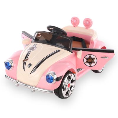 China Beetle Children Electric Ride on Car 4 Wheels Pink 101x54.5x33CM Carton Size for Kids 2-7 Years for sale