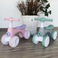 China 4 Wheel Children Balance Bike with Music Light Bubble 56x30x45cm for Kids 2-8 Years for sale