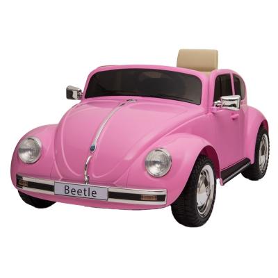 China Hot Pink 6V 12V Kids Ride On Electric Car Battery Powered Toy Car for Children Ages 2-7 for sale