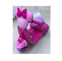 China 6V 4AH Pink Electric Ride On Car for Children 2-4 Years with 390 Motor LED Light for sale