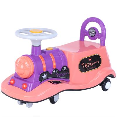 China Baby Ride On Toy with Flash Silent Wheel Music and Lighting for Kids 2-6 Years 30kg Max Load for sale