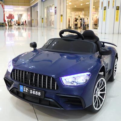 China Kids Ride On Car 380x2 Motor 12V Battery 4 Wheels Electric Toy with Opening Doors for Ages 2-10 for sale
