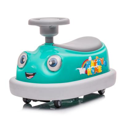 China Custom Children Ride On Bumper Car 4 Wheels Plastic Battery Powered for Ages 2-6 for sale