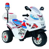 China Three Wheel Kids Electric Ride On Motorcycle with LED Lights 6V Battery 112cm for sale