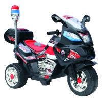 China Three Wheel Kids Electric Ride On Motorcycle with LED Lights 6V Battery 112cm for sale