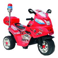China Three Wheel Kids Electric Ride On Motorcycle with LED Lights 6V Battery 112cm for sale