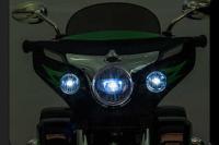China 12V Electric Ride On Motorcycle Bike for Kids Ages 8-13 with 2 Motors and LED Lights for sale