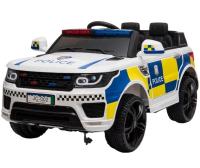 China 12V Electric Police Car Ride On Toy for Kids 2 Seater with Remote Control for sale
