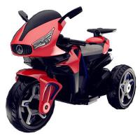 China Kids Electric Ride On Motorcycle 6V Battery Powered Early Education Toy Car Red White Blue for sale