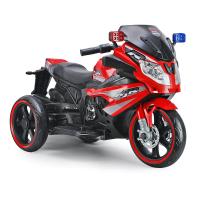 China Three Wheel Electric Ride On Motorcycle for Kids 12V Battery Powered Off Road Toy Car for sale