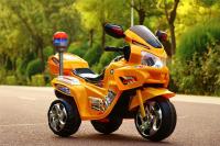 China Kids Electric Motorcycle 6V4AH Battery 3 Wheel Ride On Toy for 2-4 Years Unisex for sale
