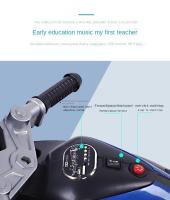 China Children Electric Ride On Motorcycle 6V7AH Battery 3 Wheels for Kids 2-10 Years for sale