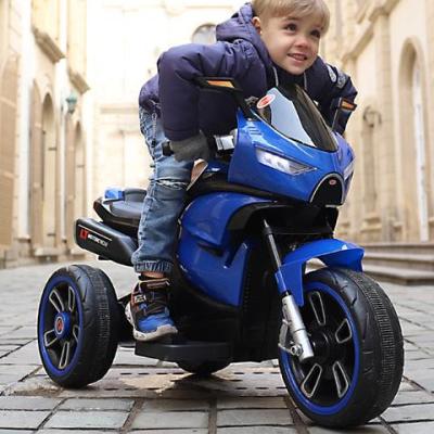 China Children Electric Ride On Motorcycle 6V7AH Battery 3 Wheels Unisex Ages 2-10 with Music Lighting for sale