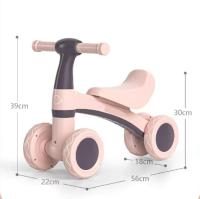 China PP Plastic Kids Balance Bike No Pedal Scooter for 2-6 Years Unisex Ride On Toy for sale