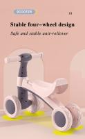 China PP Plastic Kids Balance Bike No Pedal Scooter for 2-6 Years Unisex Ride On Toy for sale