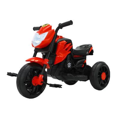 China Blue Kids Ride On Three Wheel Motorcycle 6V Battery Powered Electric Toy Car for Ages 2-7 for sale