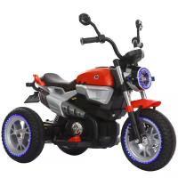 China 6V 4x2 Children Electric Ride On Motorcycle Tricycle Car with 380x2 Motor for Kids Ages 2-13 for sale